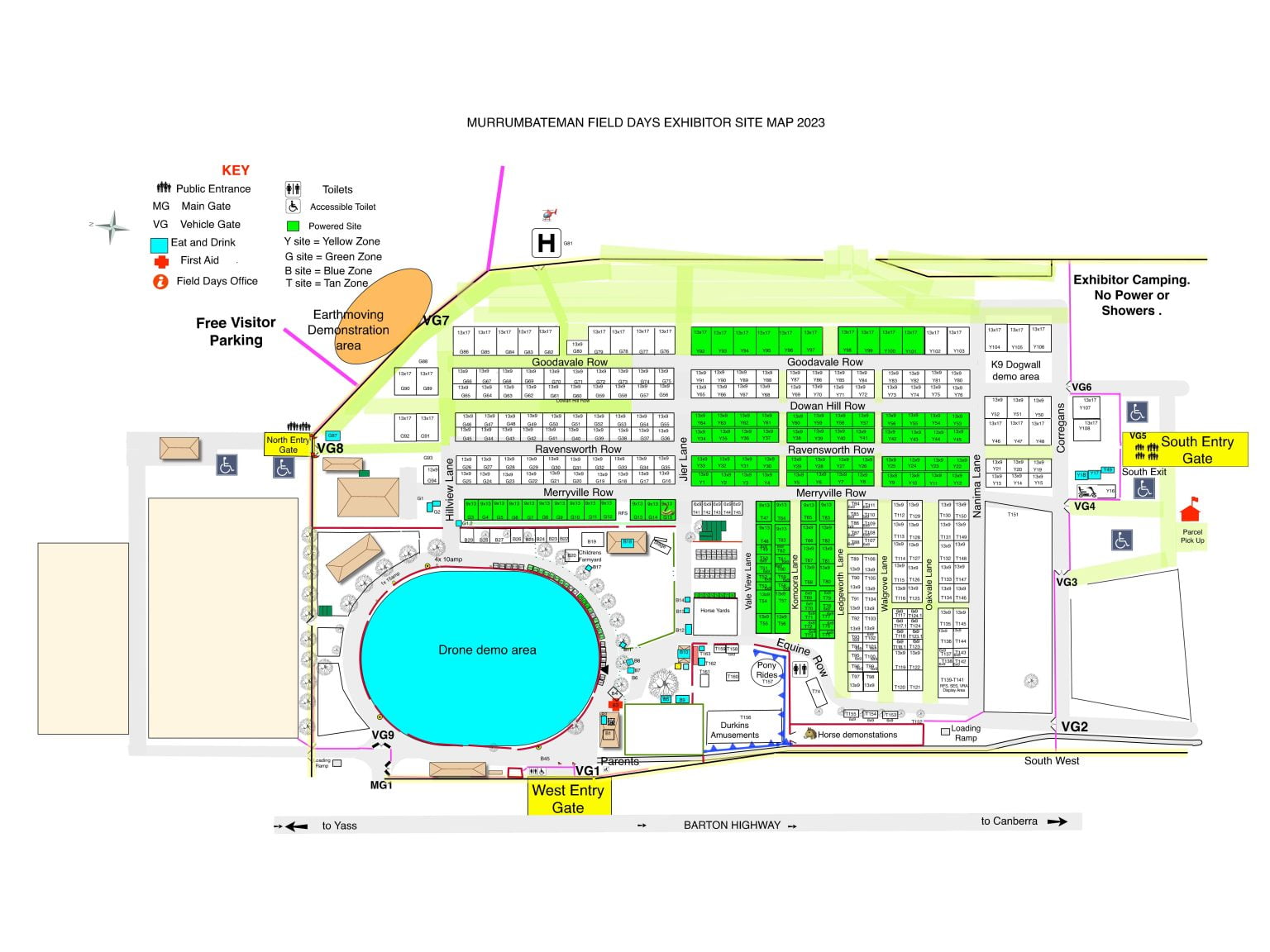 Exhibitors - Murrumbateman Field Days